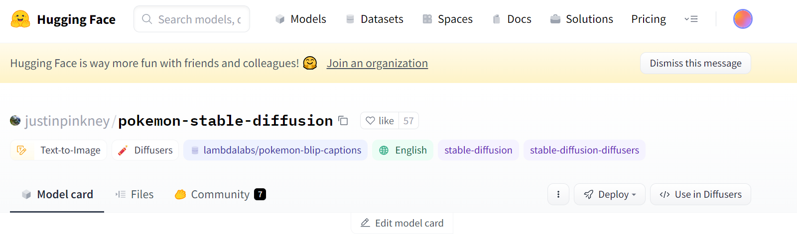 Stable Diffusion で ポケモン風画像を作る（SD Pokémon Diffusers の使い方） | ちかてつ.com