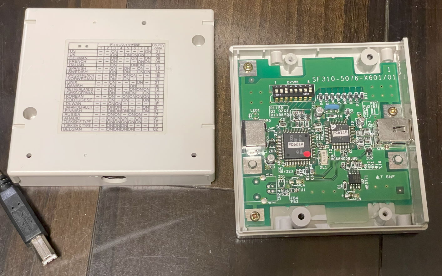 Sun Microsystems keyboard Type-4 を現代のPCで使う方法 | ちかてつ.com